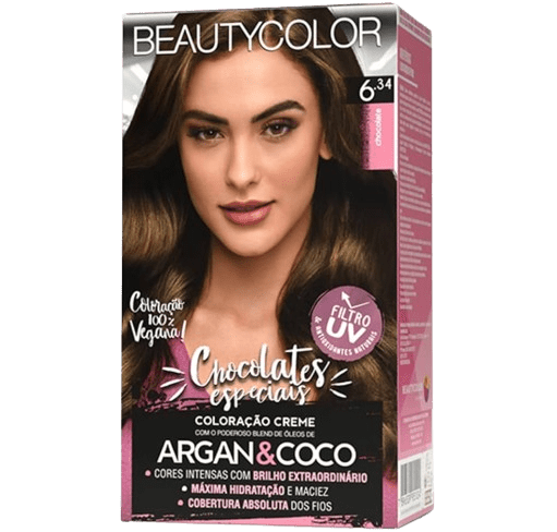 TINTA BEAUTY COLOR KIT 6.34 CHOCOLATE - Aramaty